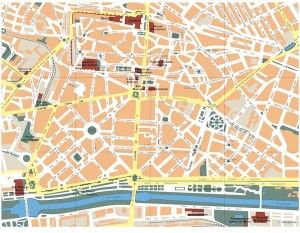 Mapa León Vectorial. Formatos Vector Freehand, Illustrator y Eps